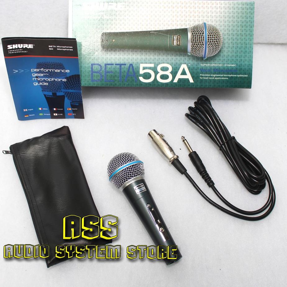Jual FIF868 MIC KABEL BETA BT 58 SK / MICROPHONE KABLE BETA 58 LC / MIC ...