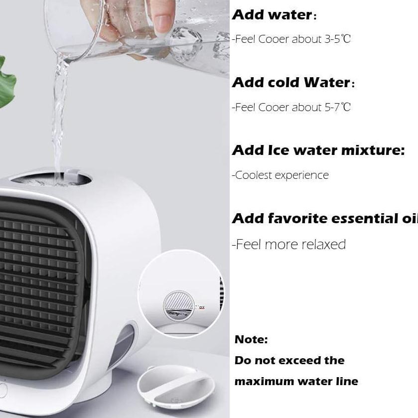 Jual ☏ AC Mini Portable Air Cooler Fan mini Usb Pendingin Ruangan Multi ...