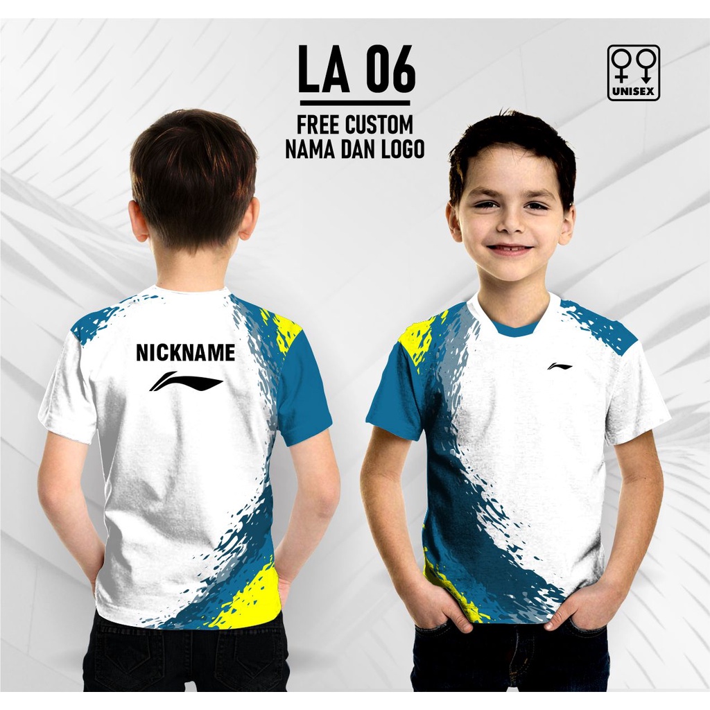 Jual Kaos jersey badminton anak lining baju Bulutangkis | Shopee Indonesia