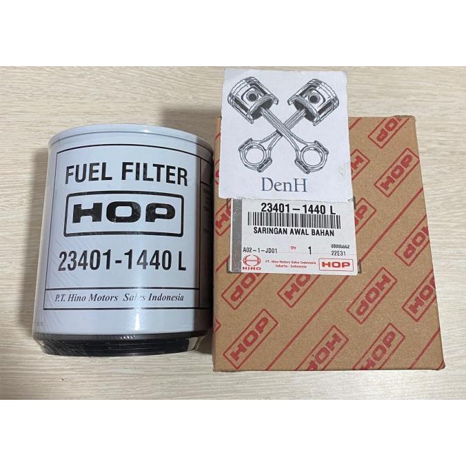Jual Fuel Filter / Solar Filter Set 23401 - 1440L Hop | Shopee Indonesia