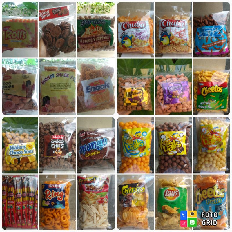 Jual ANEKA SNACK KILOAN BRANDED ORIGINAL | Shopee Indonesia