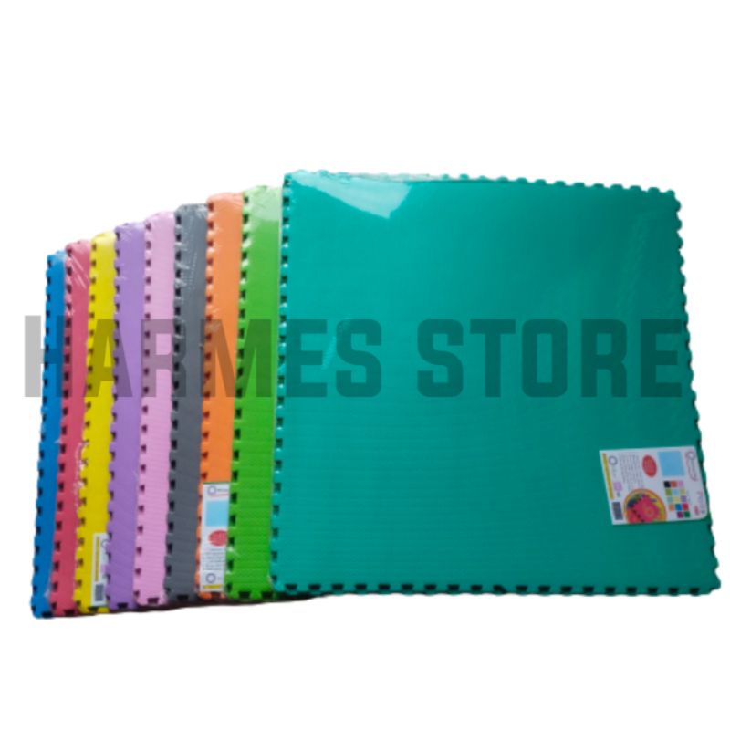 Jual Matras puzzle 60x60 tbl 1 cm isi 4 pcs playmate/karpet puzzle/alas ...