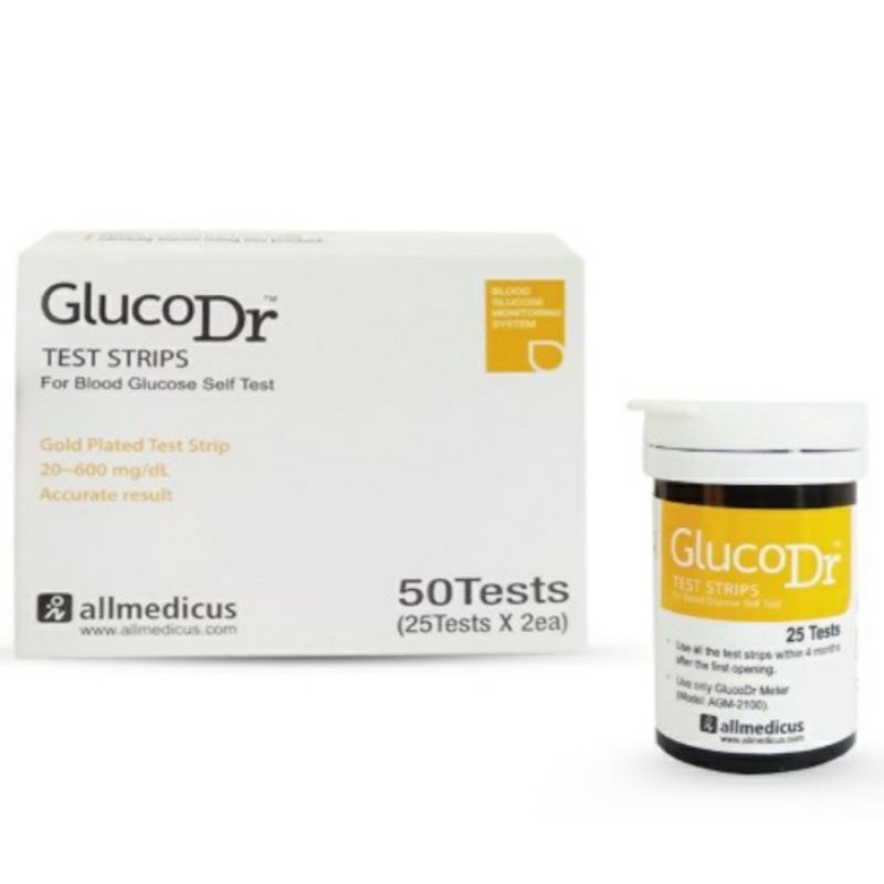 Jual GlucoDr Strip Gluco Bio Sensor | Shopee Indonesia