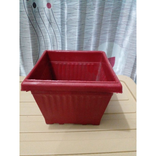 Jual Pot persegi 4 ukuran 20 x 20cm | Shopee Indonesia