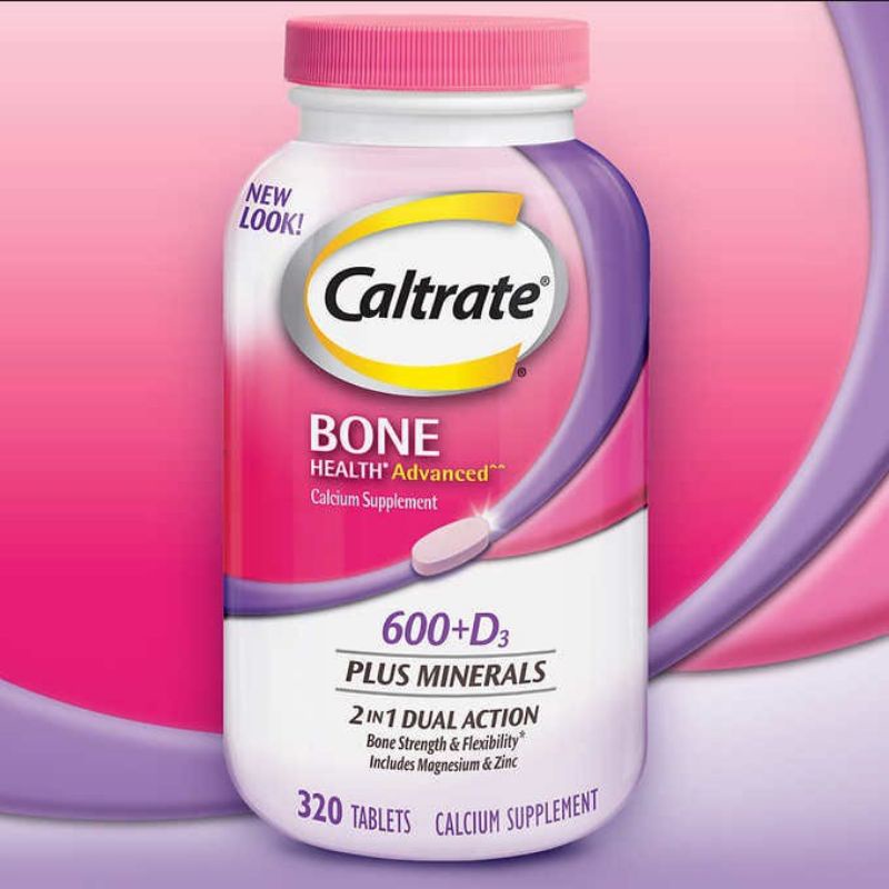 Jual CALTRATE BONE HEALTH ADVANCED 600+D3 PLUS MINERALS ISI 320 TABLET ...
