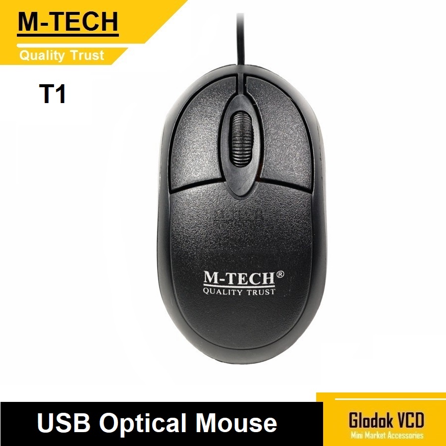 Jual M-Tech T1 USB Optical Mouse | Shopee Indonesia
