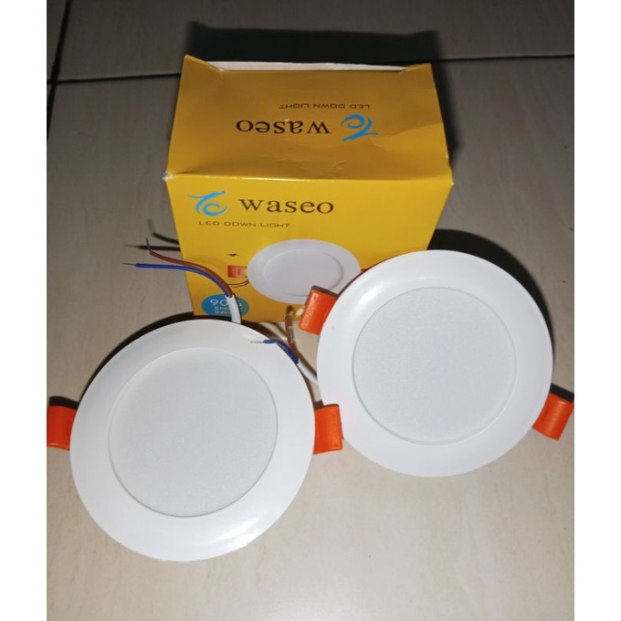 Jual LAMPU DOWNLIGHT LED PLAFON 5 WATT ASLI FULL TERANG 5W PUTIH ...