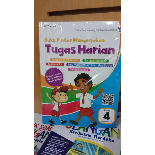 Jual Pintar Mengerjakan Tugas Harian SD Kelas 4 Kurikulum Merdeka ...