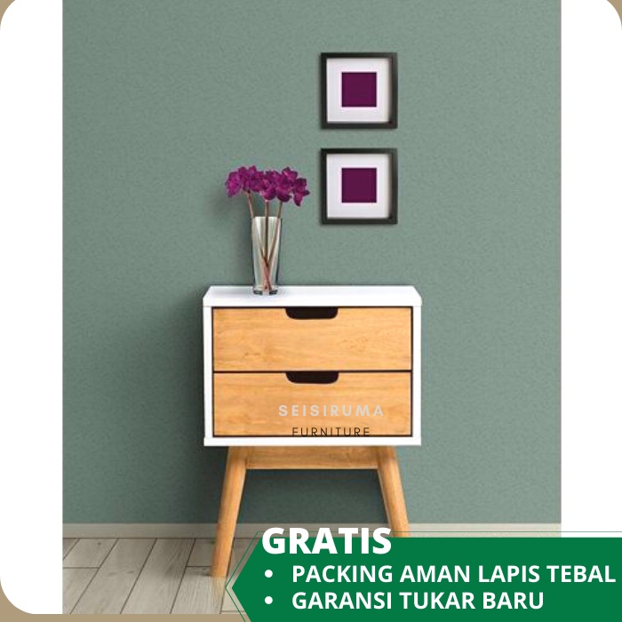 Jual Meja Nakas Meja Minimalis Meja Kamar Meja Sudut 2 Laci JVP ...