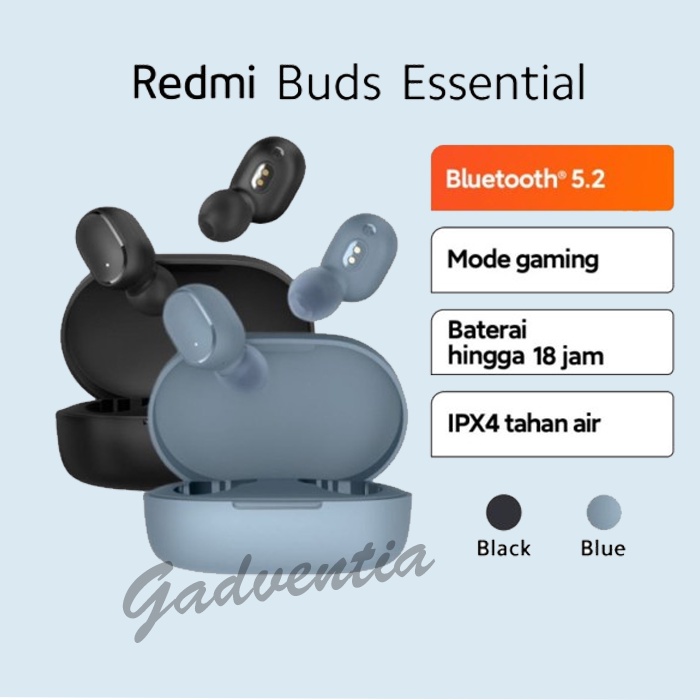 Jual Airdots REDMI Buds Essential True Wireless Earphone Airbuds ...
