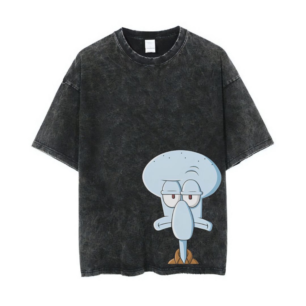 Jual Psycho Crucify "Squidward Tentacles" Oversized T-Shirt | Stone ...