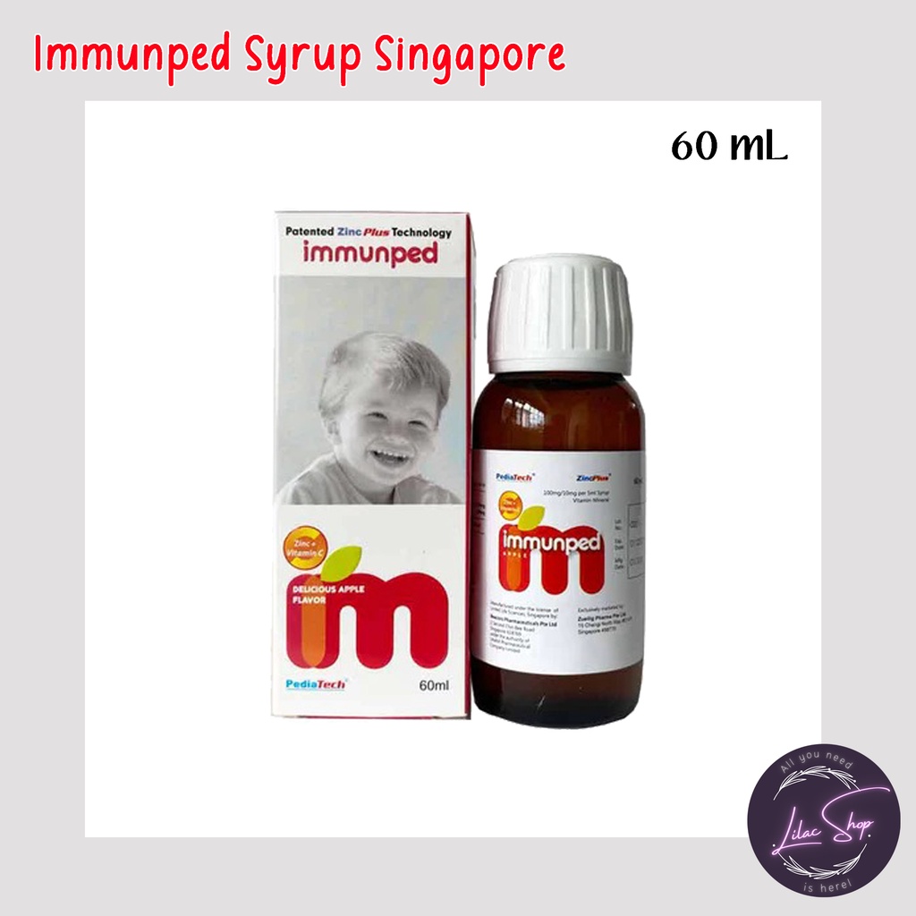 Jual IMMUNPED SYRUP SINGAPORE OBAT BATUK DAN PILEK ANAK | Shopee Indonesia