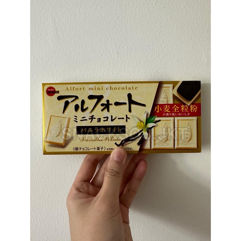 Jual BOURBON ALFORT MINI BISCUIT CHOCOLATE WHEAT AND MILK / MATCHA ...