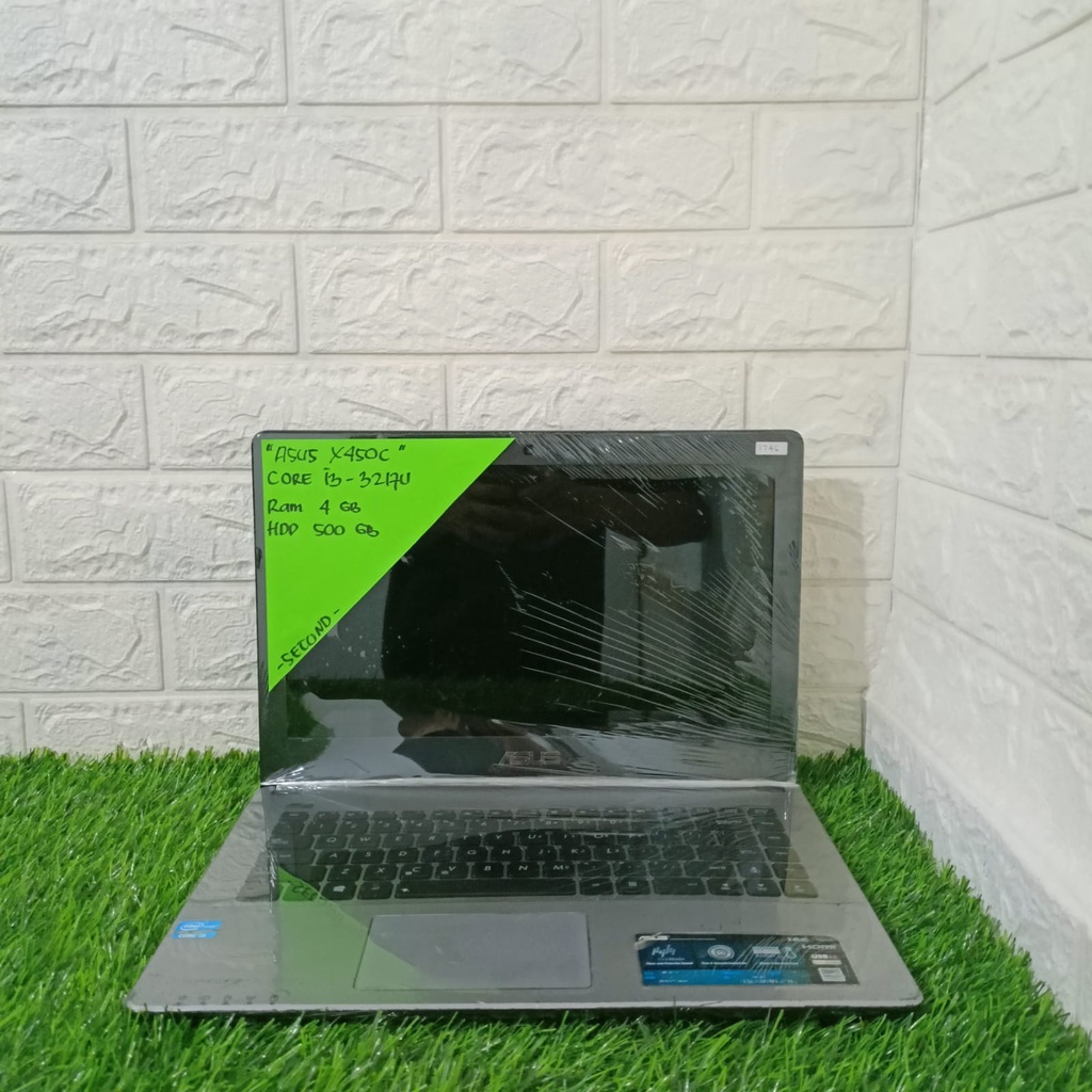 Jual ASUS X450C CORE I3-3217U RAM 4GB HDD 500GB 14 INCH | Shopee Indonesia