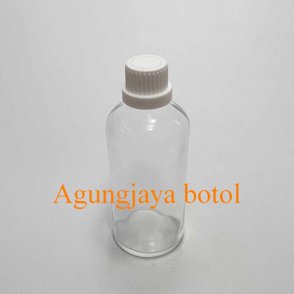 Jual Botol Kaca BR 100 ML Clear Original Tutup Drop Dalam Original ...