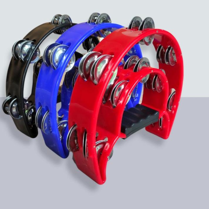 Jual Hot - Alat Musik Tamborin Tambourine Double Ring Kecrekan ...