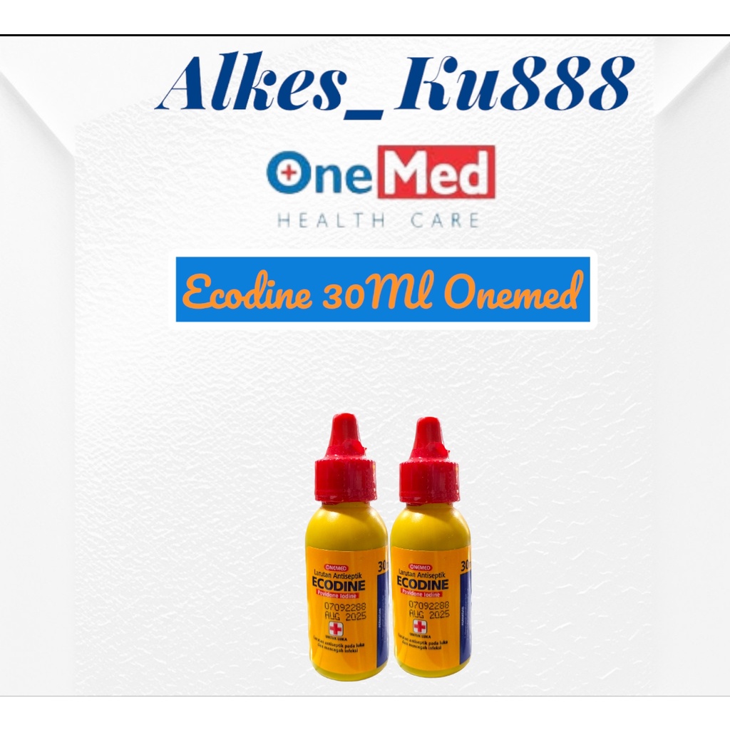 Jual Ecodine 30 ML ONEMED | Shopee Indonesia