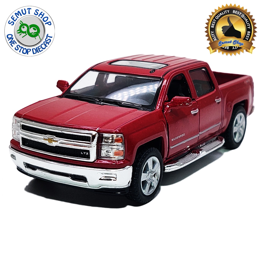 Jual Kinsmart 2014 Chevrolet Silverado Miniatur Mobil Chevrolet ...