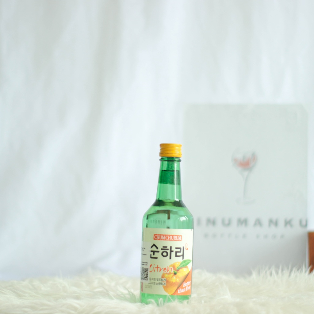 Jual Chum Churum Citron Korean Soju-360ml | Shopee Indonesia