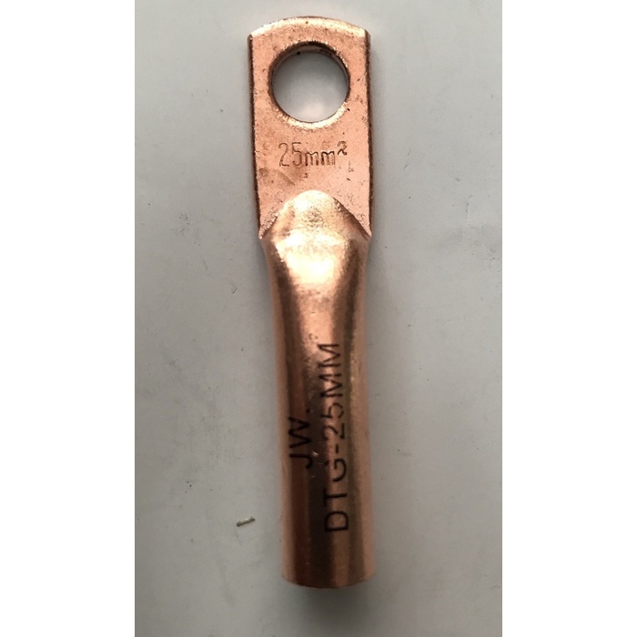 Jual Kabel Skun CU Merah DTG 25 mm M8 Tembaga Merah High Quality Cable ...