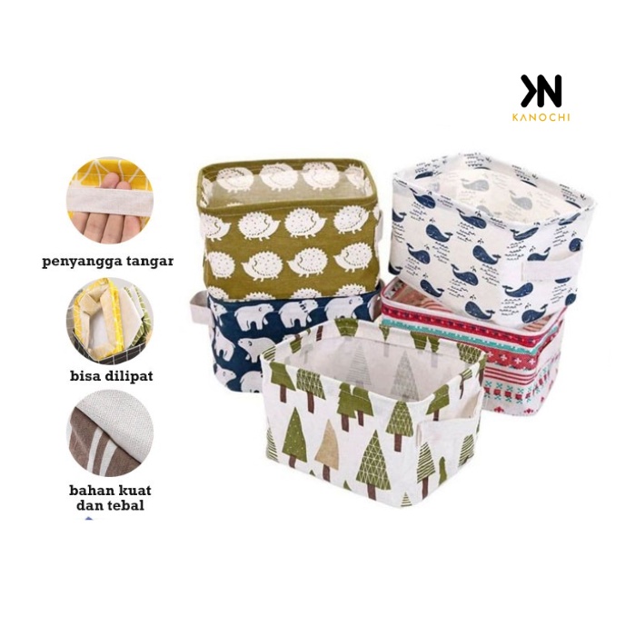 Jual Keranjang Lipat mini Multifungsi Storage Box Organizer | Shopee ...