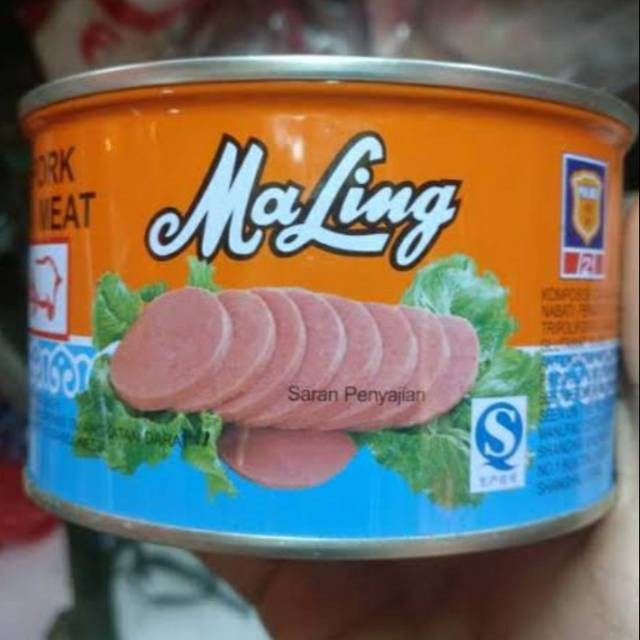 Jual Ma Ling Maling Premium Luncheon Meat Canned Pork 397 gr / Non ...