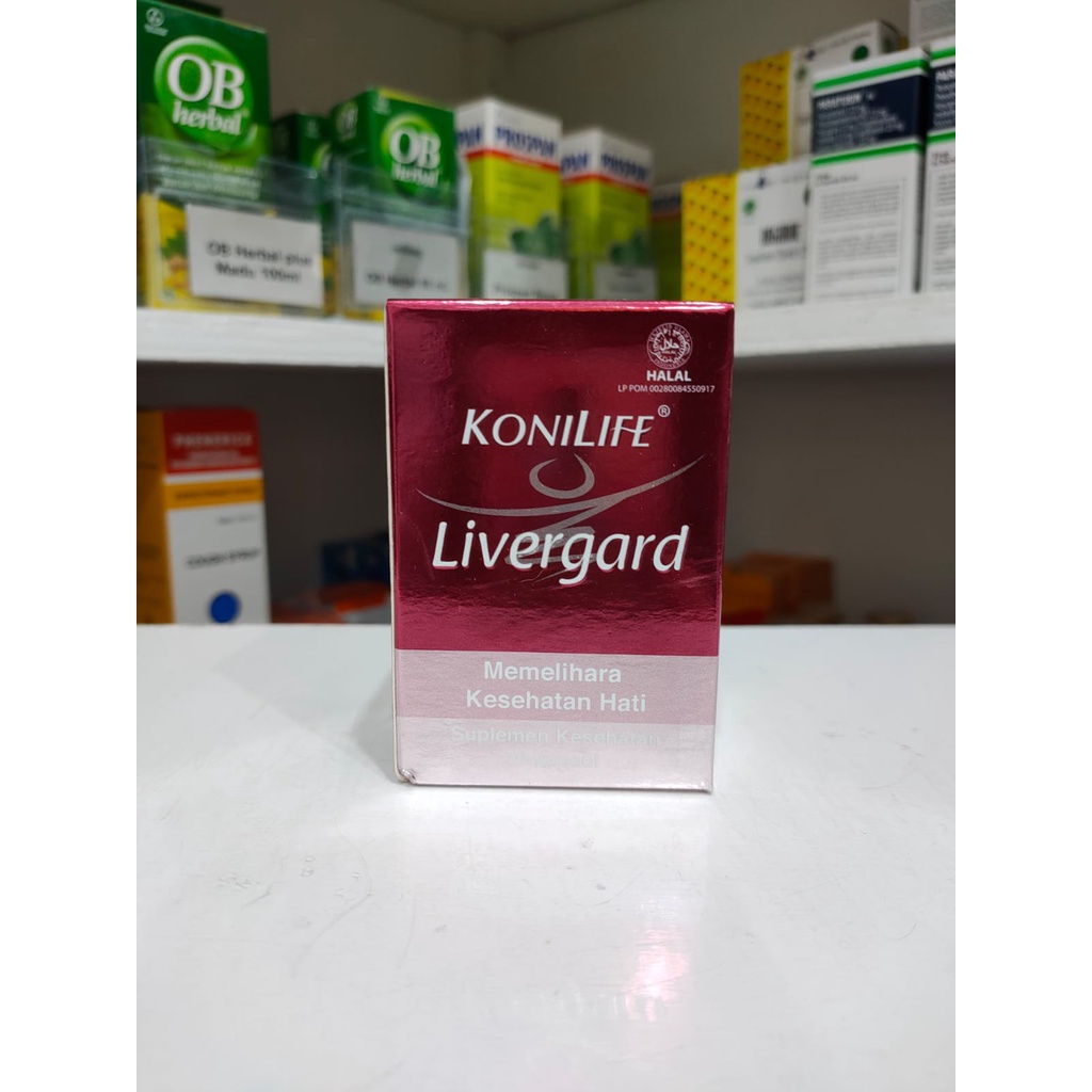Jual Konilife Livergard Isi 30kapsul Obat Original | Shopee Indonesia