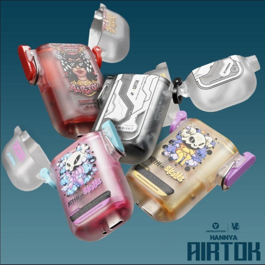 Jual Mod Hannya Airtok 650mAh Pod Kit Authentic Pod Vape | Shopee Indonesia