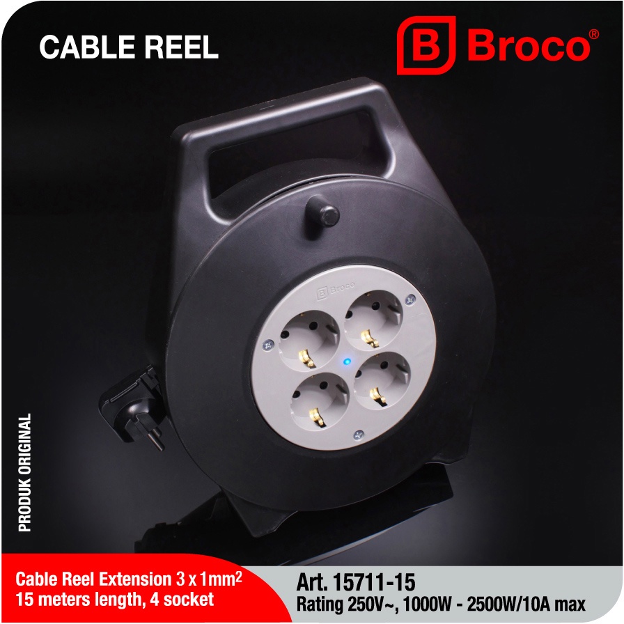 Jual Broco Electrical 15711-15 Kabel Roll 15 M + Indicator Lamp ...