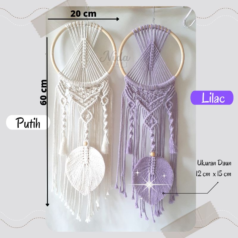 Jual Hiasan Dinding Macrame / Hiasan Dinding Macrame Aesthetic / Hiasan ...