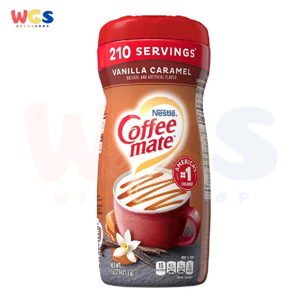Jual Nestle Coffee Mate USA Vanilla Caramel Powder Coffee Creamer 425 ...