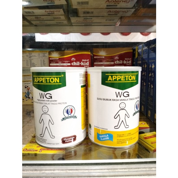 Jual APPETON WEIGHT GAIN SUSU PENGGEMUK BADAN RASA COKLAT DAN VANILLA ...