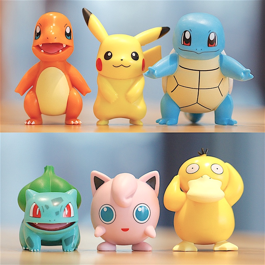 Jual Figure SET topper cake patung figurin Pokemon Pikachu Pokeball ...