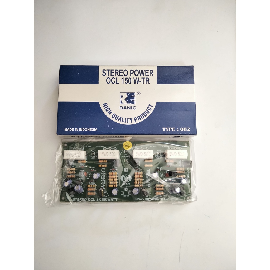 Jual KIT STEREO POWER OCL 150 W - TR RANIC TYPE - 082 | Shopee Indonesia