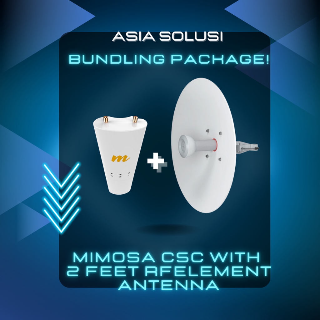 Jual ASIA SOLUSI - Mimosa Wireless C5c Point to Point + Rfelement ...