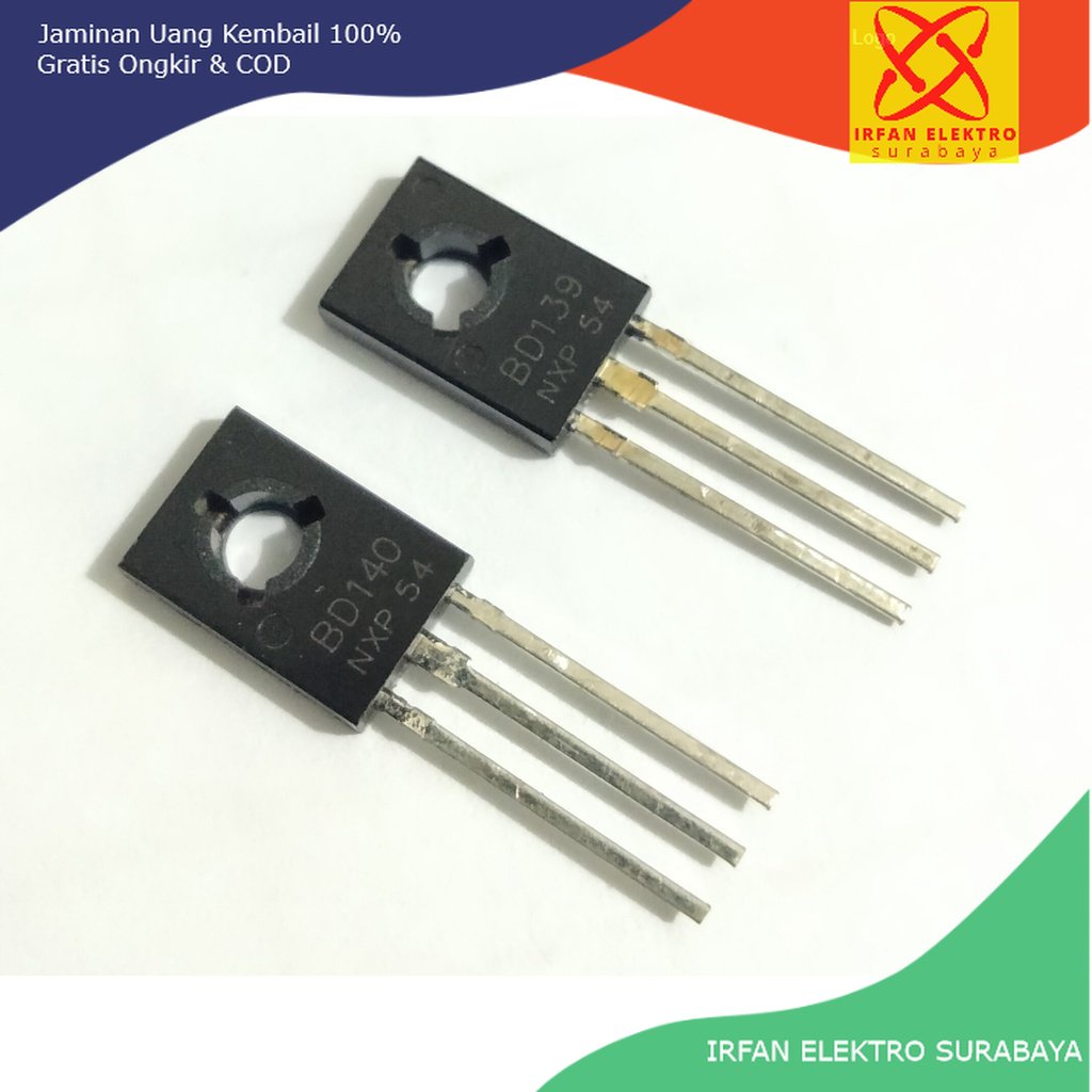 Jual TRANSISTOR IC BD 139 140 BD 140 SATU SET ORIGINAL ASLI | Shopee Indonesia