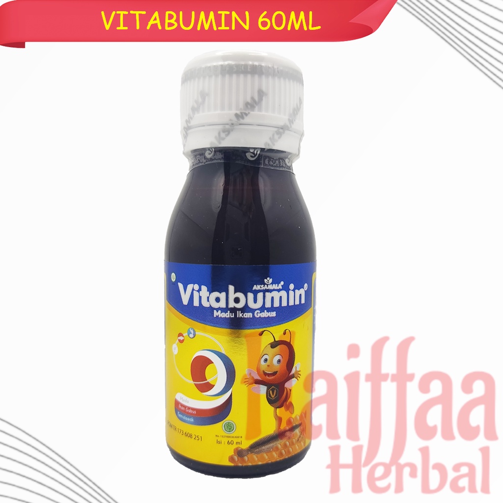 Jual Madu Vitabumin 60ml Albumin Ekstrak Ikan Gabus Multivitamin Suplemen dan Nutrisi Anak Asli ...