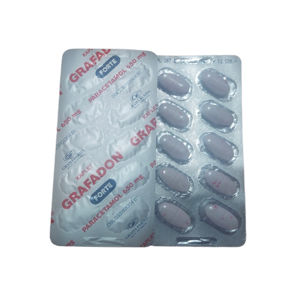 Jual Per setrip Grafadon Forte 650 Mg Graha | Shopee Indonesia