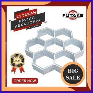 Jual tools Cetakan Paving Block Hexagonal Segi 6 DIY Paving Bahan ...