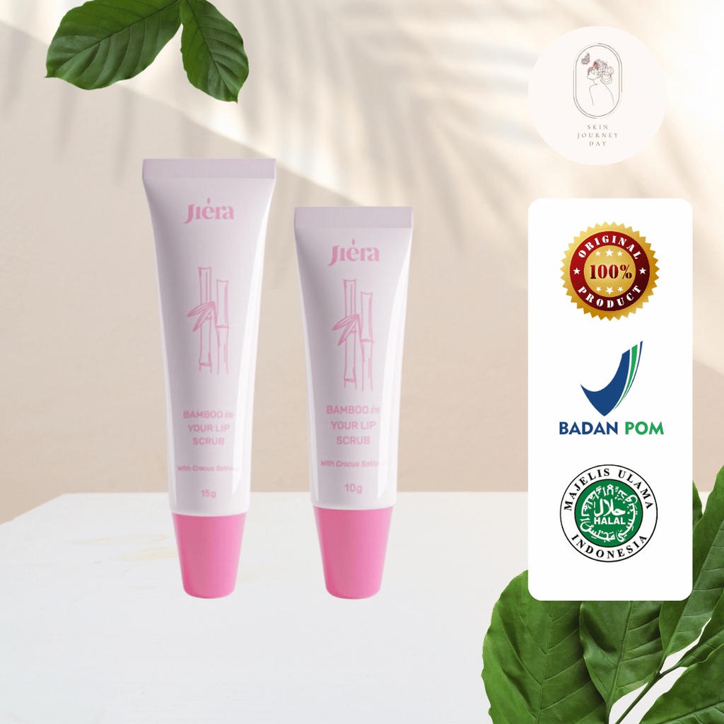 Jual JIERA Bamboo in Your Lip Scrub 10gr & 15gr (100% ORIGINAL & BPOM ...