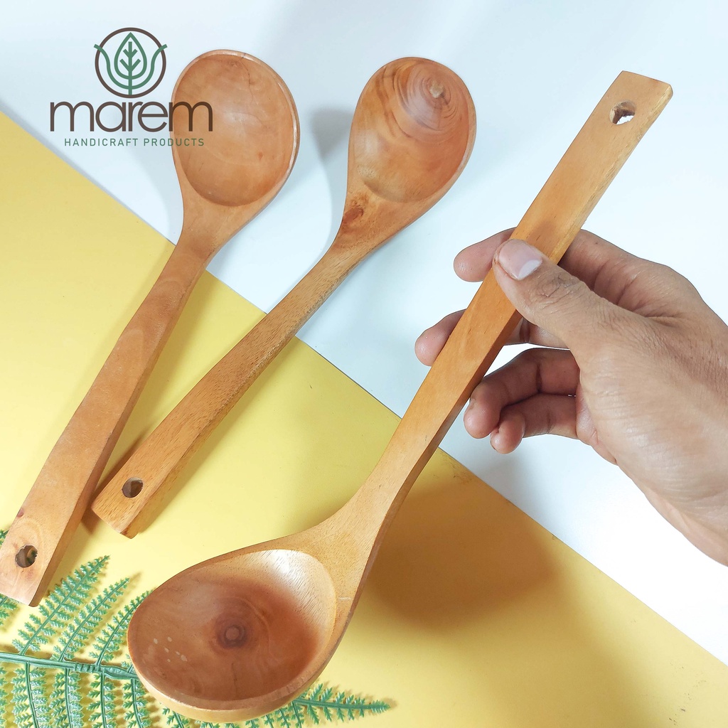 Jual SENDOK SAYUR KAYU MAHONI | SENDOK SOTO SENDOK BAKSO | Shopee Indonesia