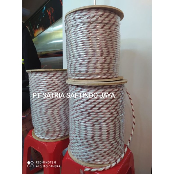 Jual Tali carmantel /Tali carmantel statis 18mm x 200meter | Shopee ...