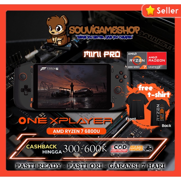Jual PROMO!!! ONE XPLAYER ONEXPLAYER MINI PRO AMD RYZEN 6800U (1920* ...