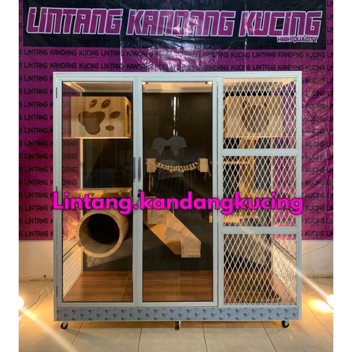 Jual Kandang Kucing Aluminium Kandang Kucing Minimalis Kandang Kucing ...