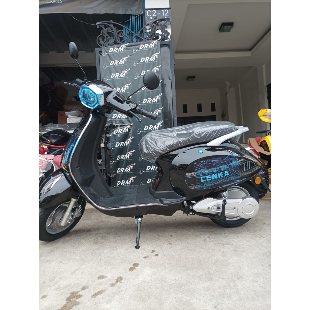 Jual Motor Listrik Lenka Matic Versi Vespa Matic Original | Shopee ...