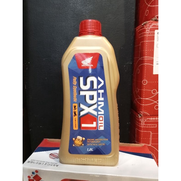Jual OLI AHM SPX 1 1,2 LITER / 1200ml ( Original 100% ) | Shopee Indonesia
