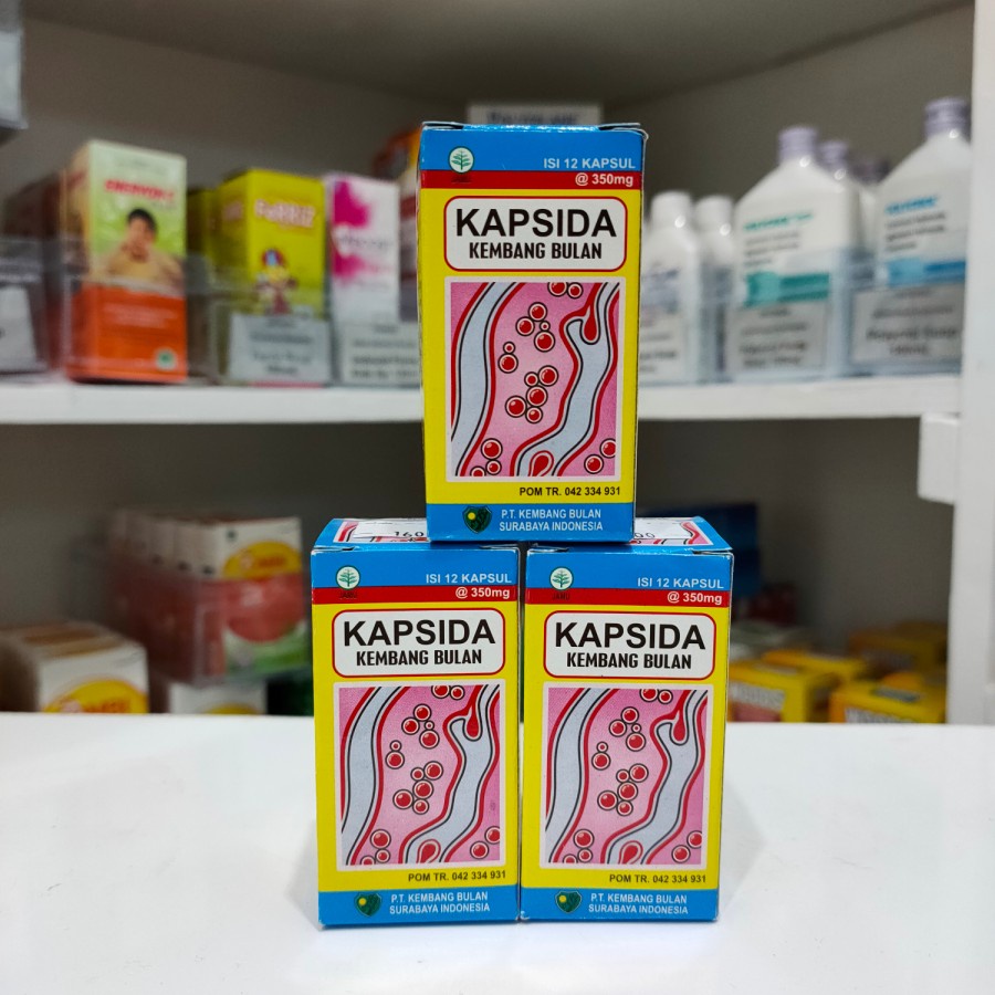 Jual Kapsida Kembang Bulan Isi 12 Kapsul Obat Original | Shopee Indonesia