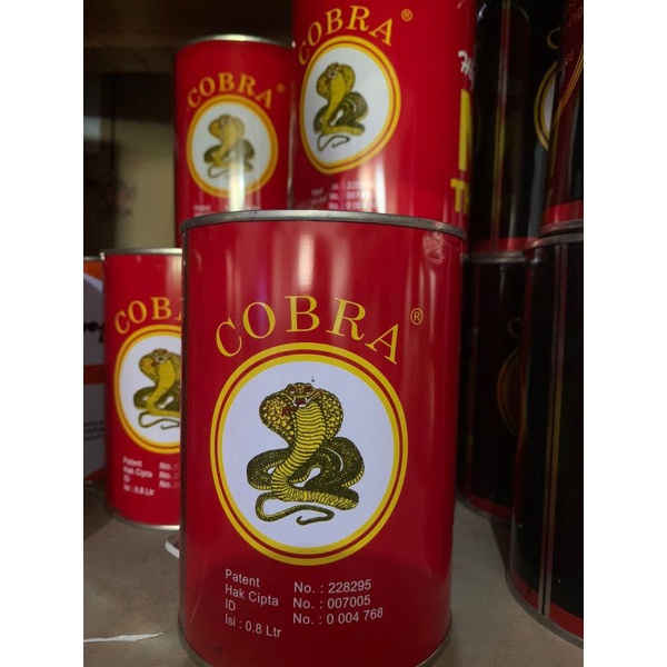 Jual TINER COBRA MERAH 1LITER | Shopee Indonesia