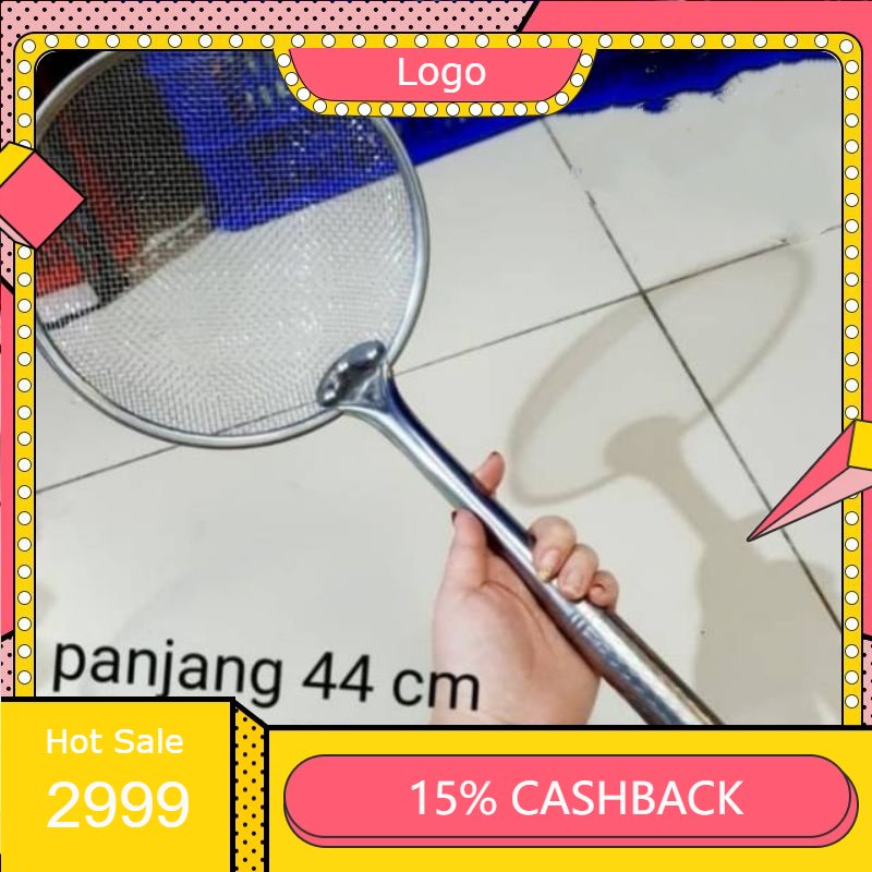 Jual SARINGAN SEROKAN IKAN/ SARINGAN STAINLESS/ SARINGAN PENGGORENGAN ...