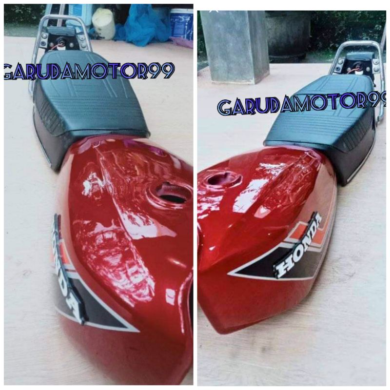 Jual TANGKI CB K5 GL 100 CB 125 SET JOK DAN BEGEL BELAKANG KWALITAS BAGUS | Shopee Indonesia